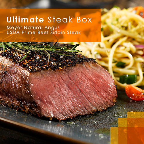 Meyer Natural Angus Ultimate Steak Box | Online Frozen Meat Delivery ...